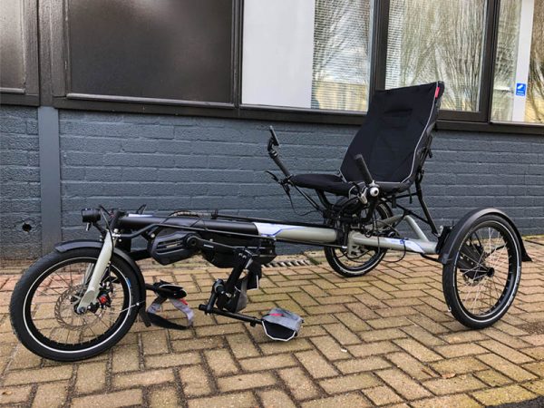 Hulpmiddelen – Hase Lepus met trapondersteuning - Stichting ALS op de weg